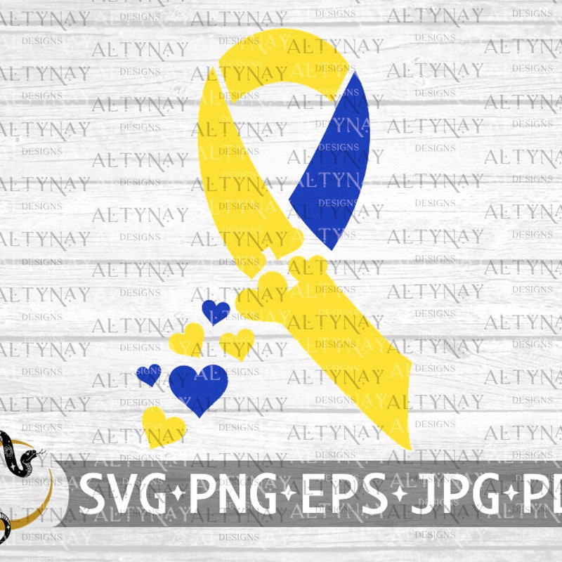 Down Syndrome Awareness Ribbon - Etsy