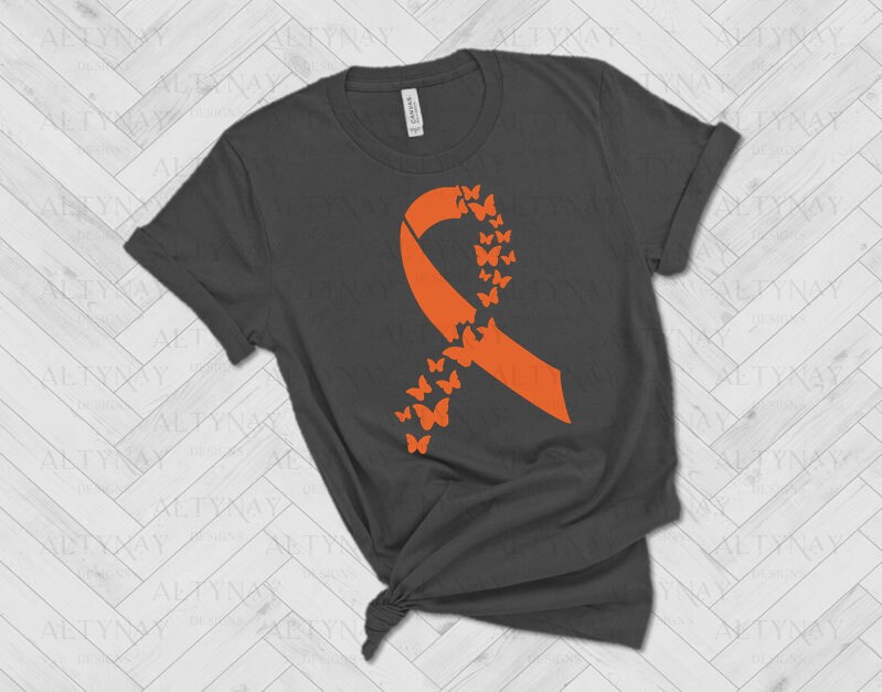 Leukemia Cancer Butterfly Ribbon SVG, Leukemia Cancer SVG, Leukemia ...
