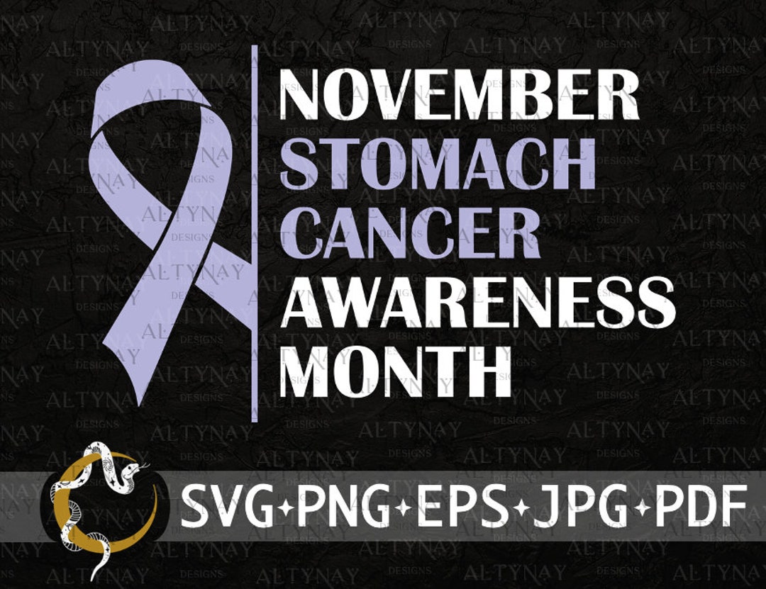 Stomach Cancer Awareness Month SVG, Stomach Cancer Awareness SVG ...