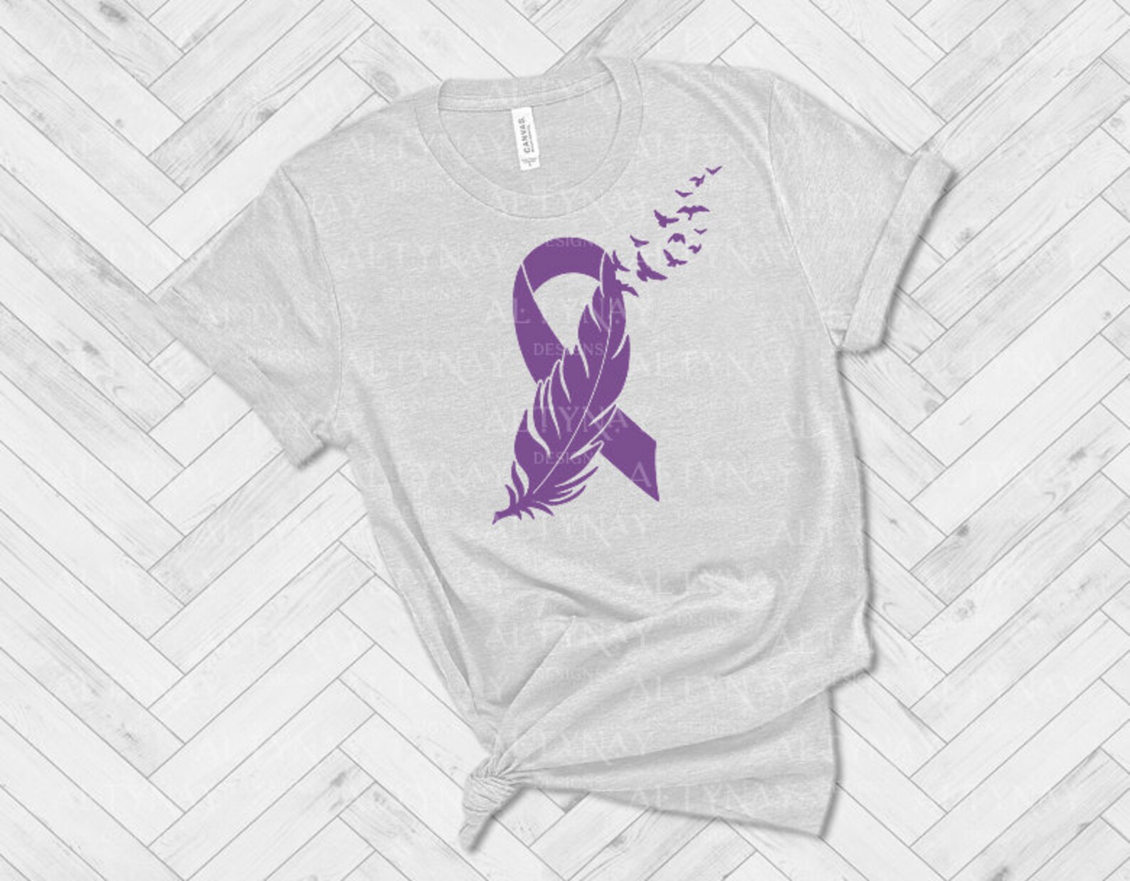 Lupus Awareness Feather Ribbon SVG Lupus Awareness SVG Lupus - Etsy