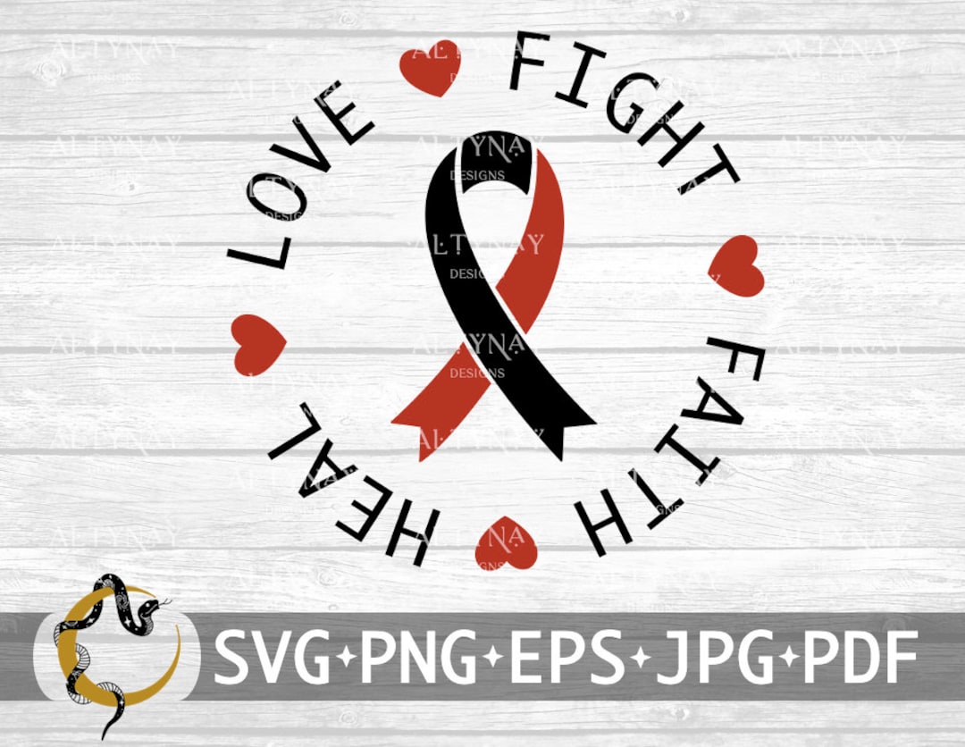 Murder Victim Awareness Love Fight Hope Believe Ribbon SVG, Homicide ...