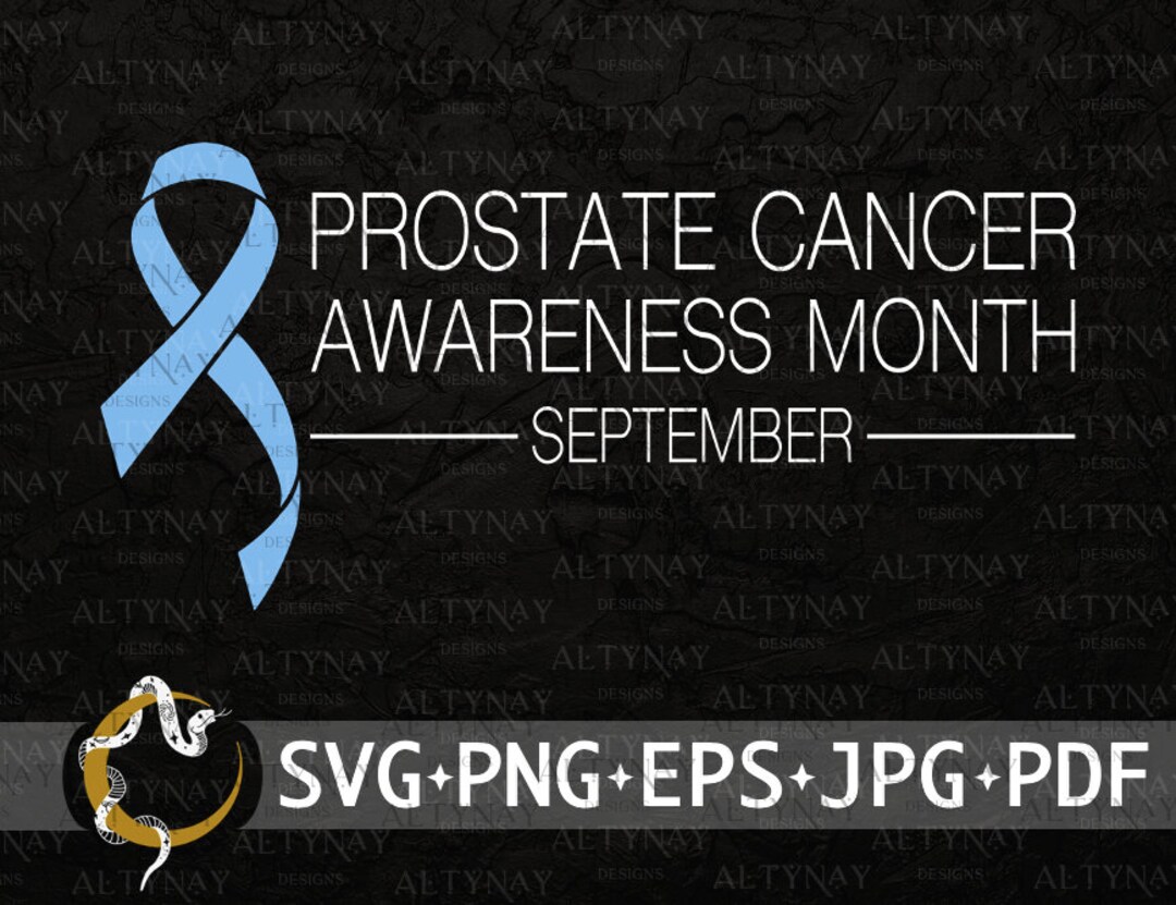 Prostate Cancer Awareness Month SVG, Prostate Cancer Support SVG ...