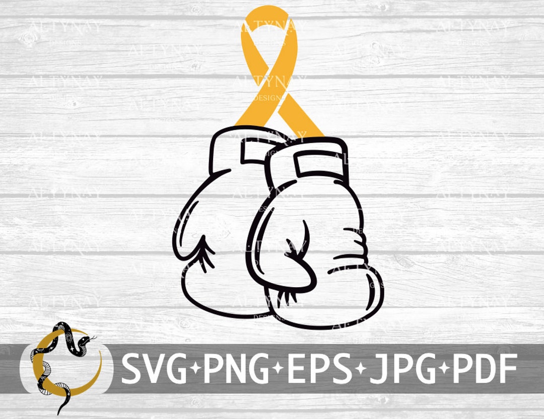 Leukemia Awareness Boxing Gloves, Orange Ribbon Boxing Gloves, Leukemia ...