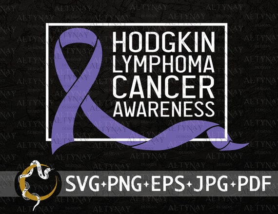 Hodgkins Lymphoma Awareness Ribbon