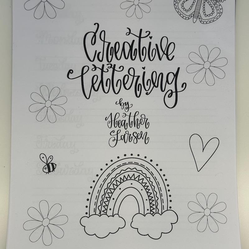 Creative Lettering Books - Etsy