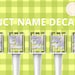 NCT Name Lightstick Sticker Decal Vinyl - NCT Dream NCT 127 Wayv All ...