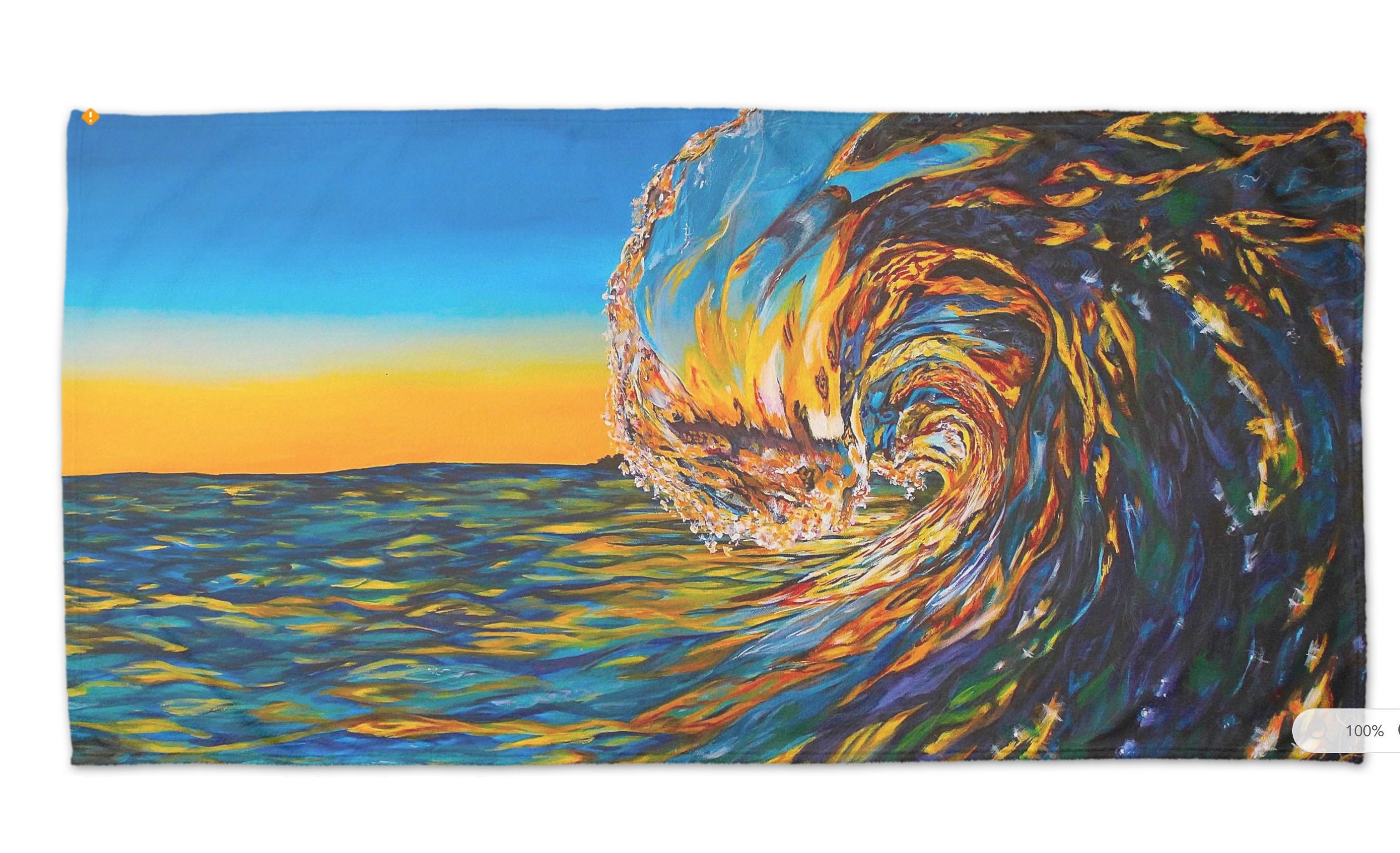 Digital Download Wave Water Swirl Ocean Painting Original - Etsy