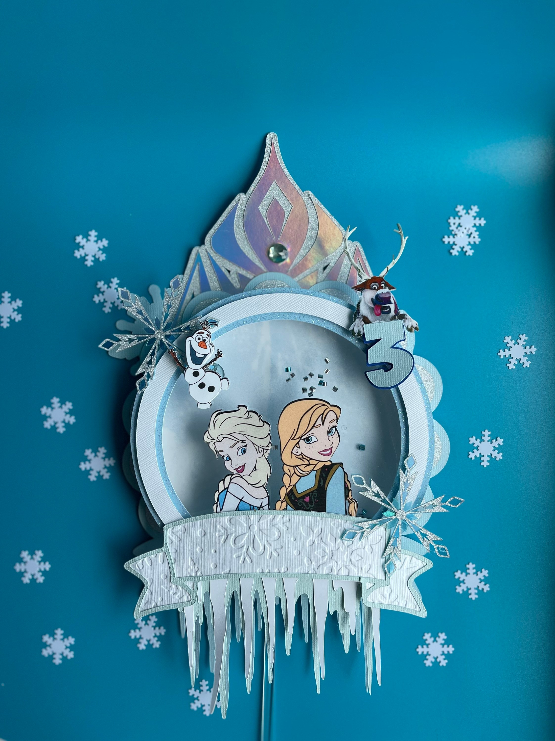 Frozen Cake Topper - Etsy