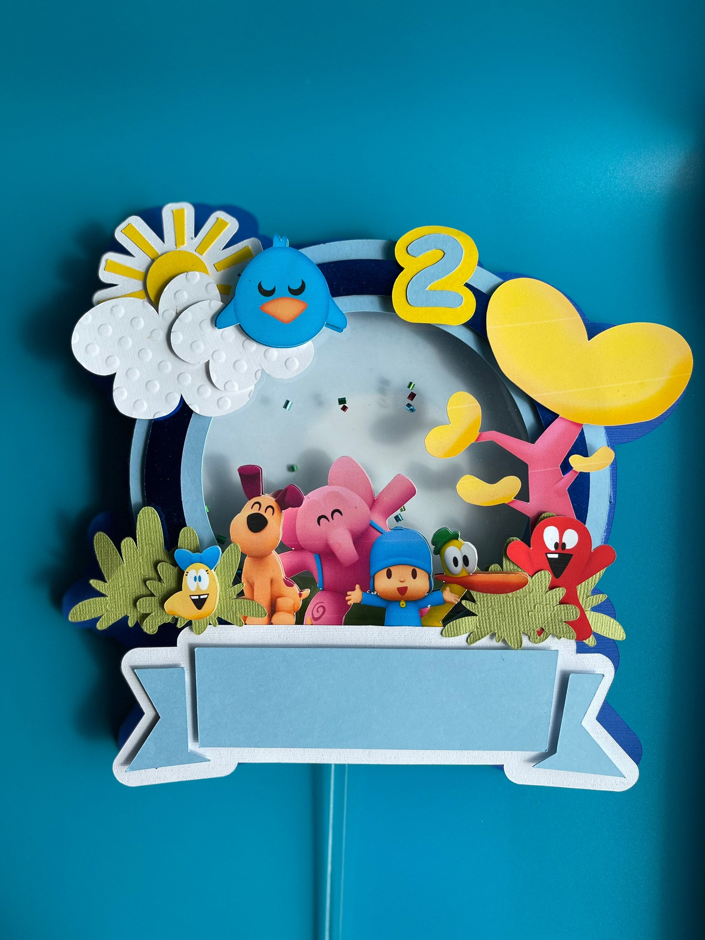 Pocoyo Cake Toper - Etsy