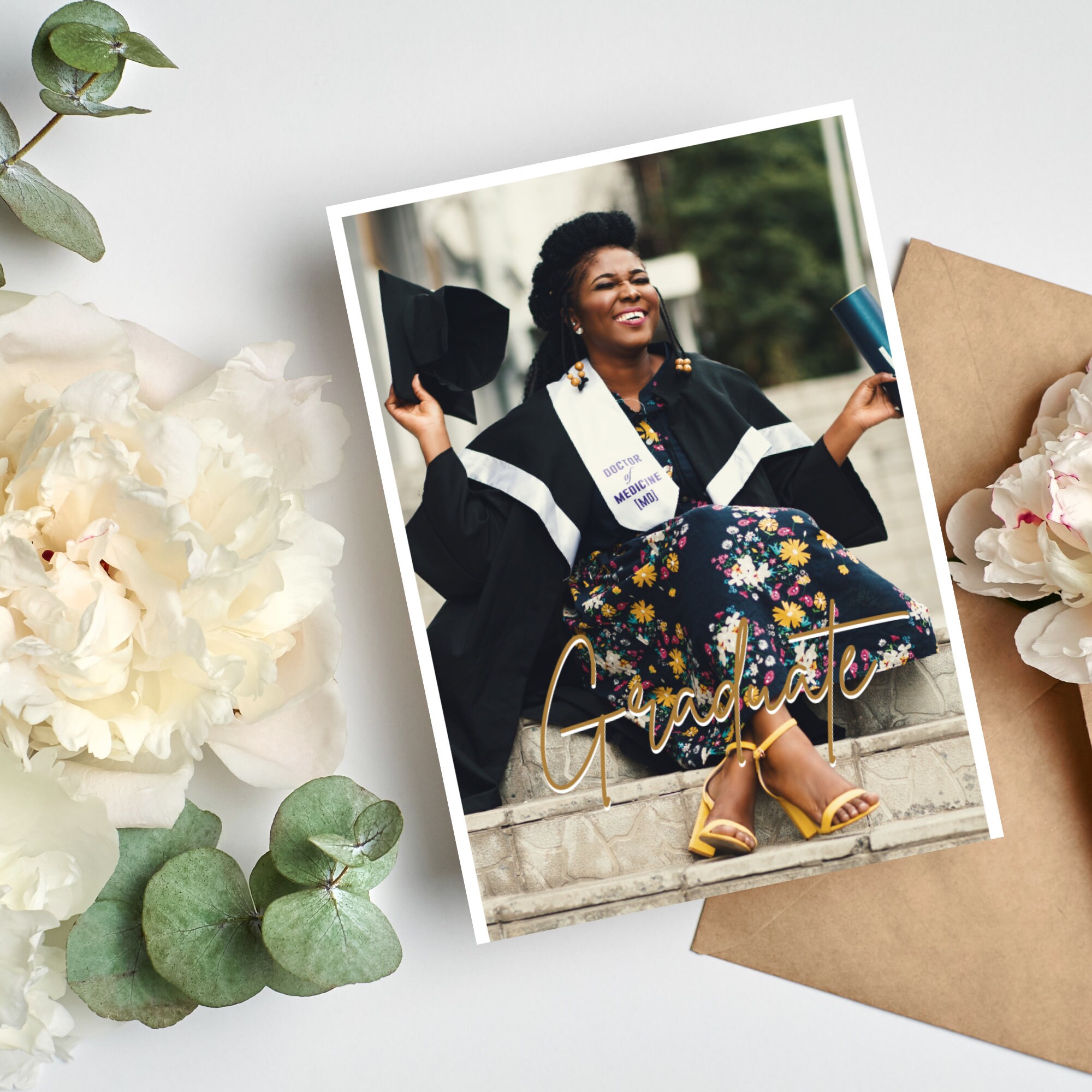 Editable Graduation Party Invitation Template, Class of 2022 (canva) - Etsy