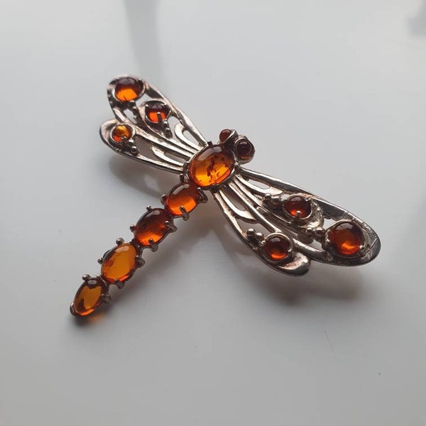 Dragonfly in Amber - Etsy