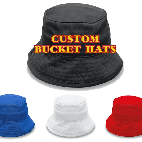Custom Bucket Hat - Etsy