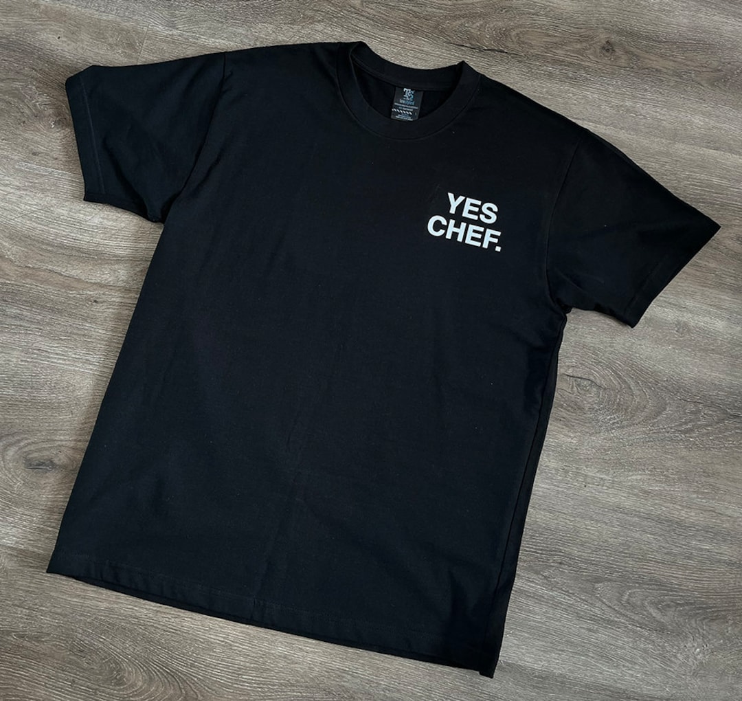 YES CHEF. T-SHIRT - Etsy