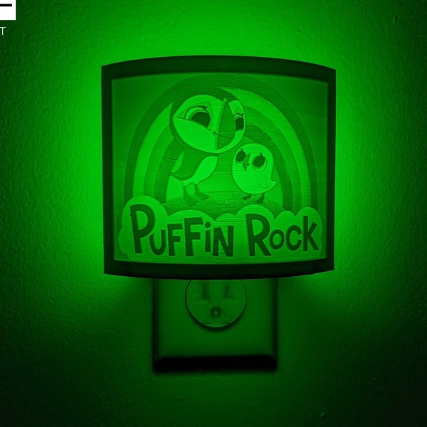 Puffin Rock - Etsy