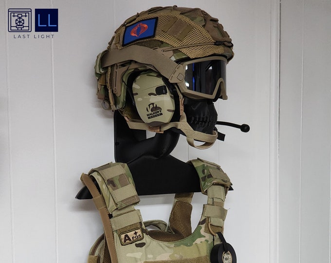 Helmet and Plate Carrier Wall Mount (heavy Duty) - Unlit Version - Etsy