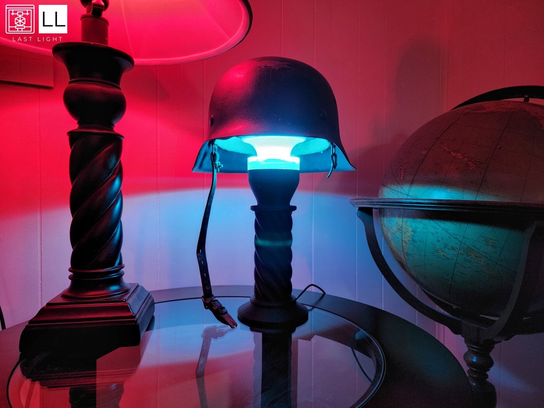 Helmet Display Stand - Remote Controlled - USB Powered LED - Etsy