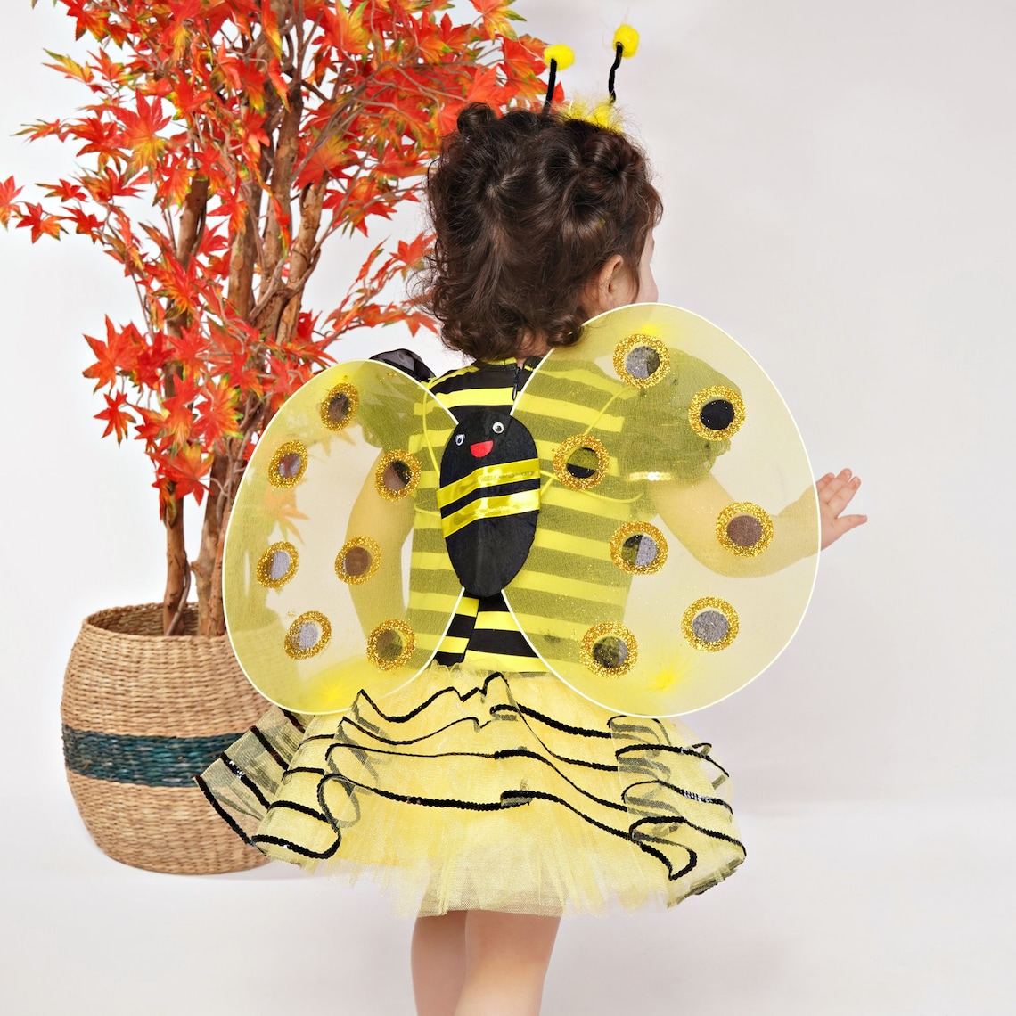 Bumble Bee Girl Birthday Costume Tutu Honey Bee Birthday - Etsy