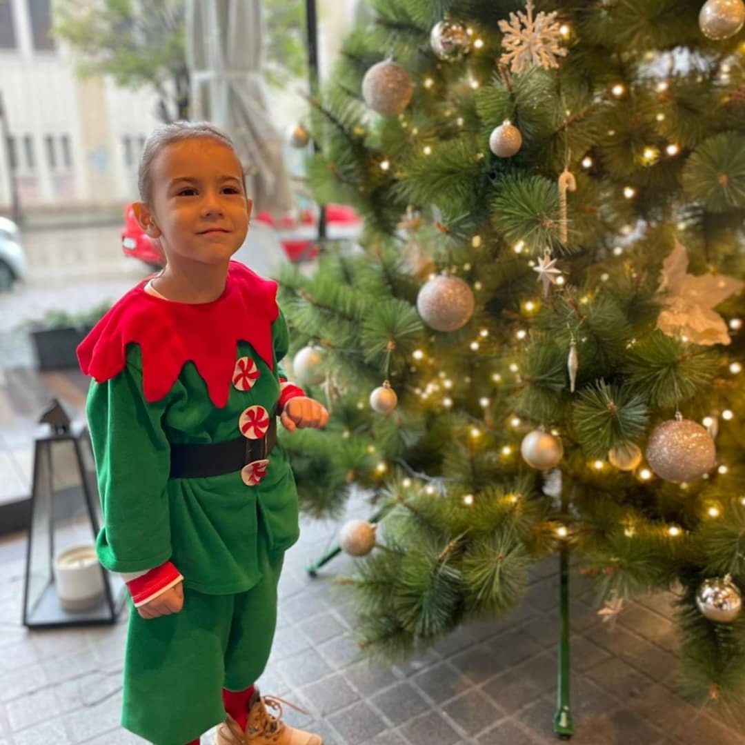 Elf Costume Kids, Christmas Elf Dress Toddler, Santa Claus for Toddler ...