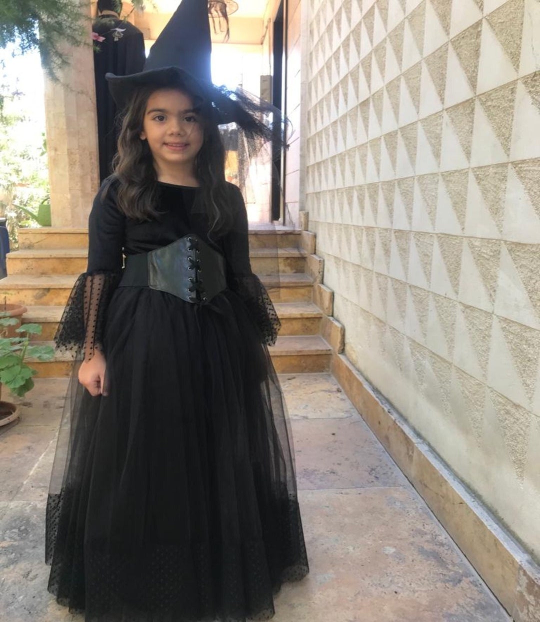 Witch Costume Girls Halloween Kids Costume Kids Witch Dress - Etsy