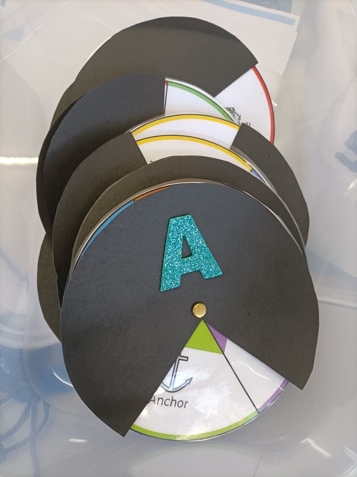 Alphabet Spinners, Literacy. Flashcards, Beginning Sounds, Phonics ...