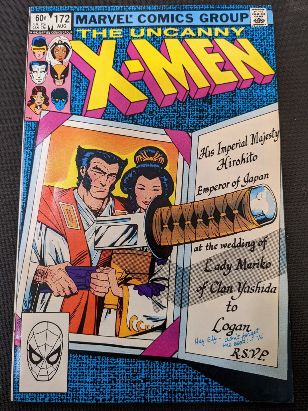 Marvel Comics Group the Uncanny X-men 172 - Etsy