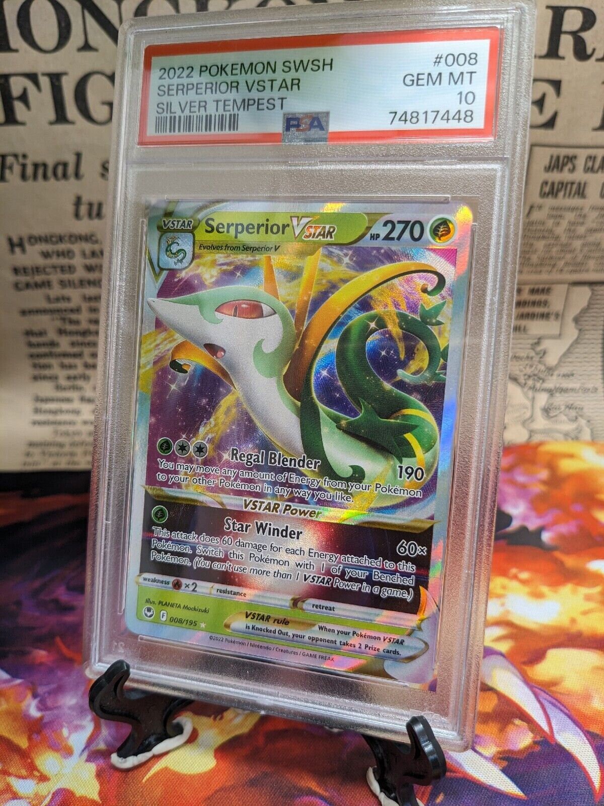 Shiny Serperior Card