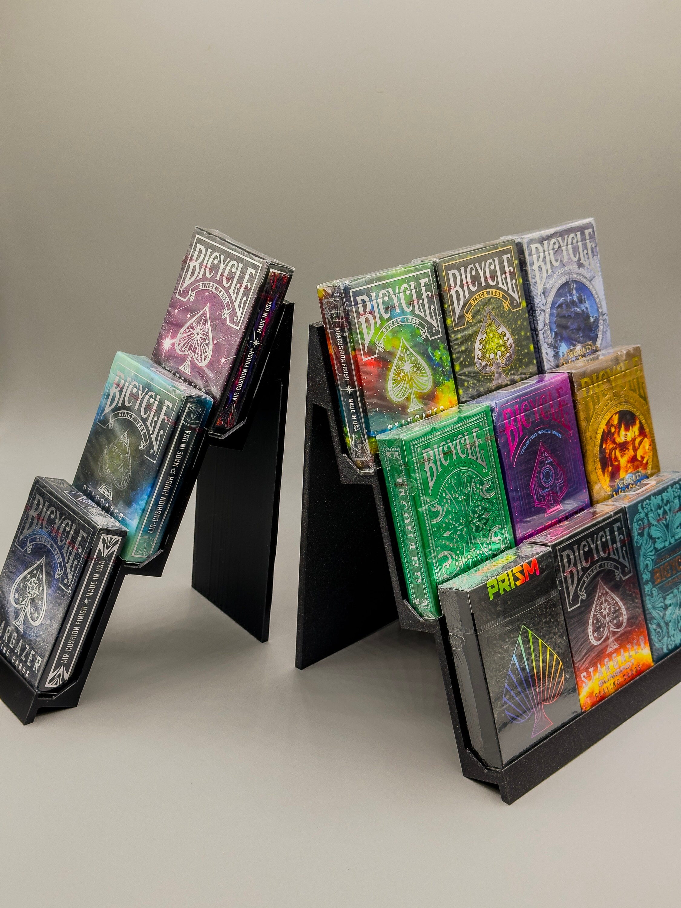Playing Card Deck Display Rack Poker Deck Shelf Holder - Etsy