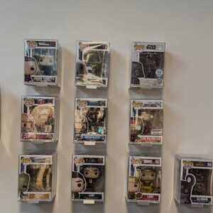 Funko Pop Display Shelf Wall Mount Rack for Standard Funko Pop Boxes ...