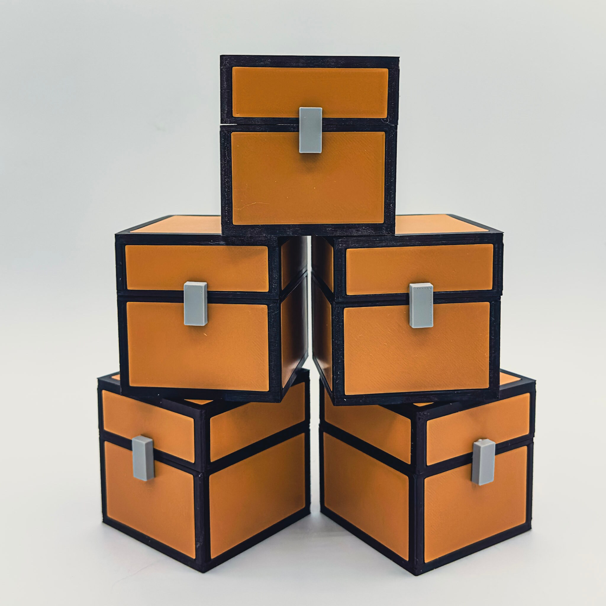 Single Chest Storage Box Minecraft Inspired 3D Printed With Slots for ...