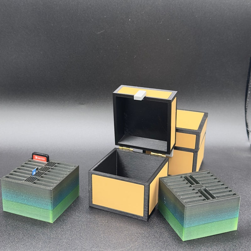 Micro Sd Card Storage Box - Etsy
