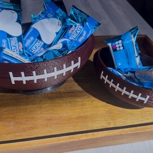 Football Snack Bowl 3D Printed NFL Mancave Men Football Enjoyer Gift ...
