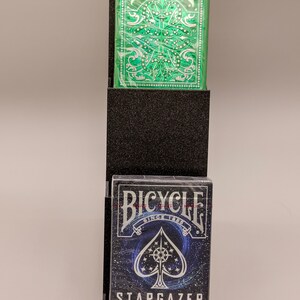 Playing Card Deck Display Rack Poker Deck Shelf Holder - Etsy