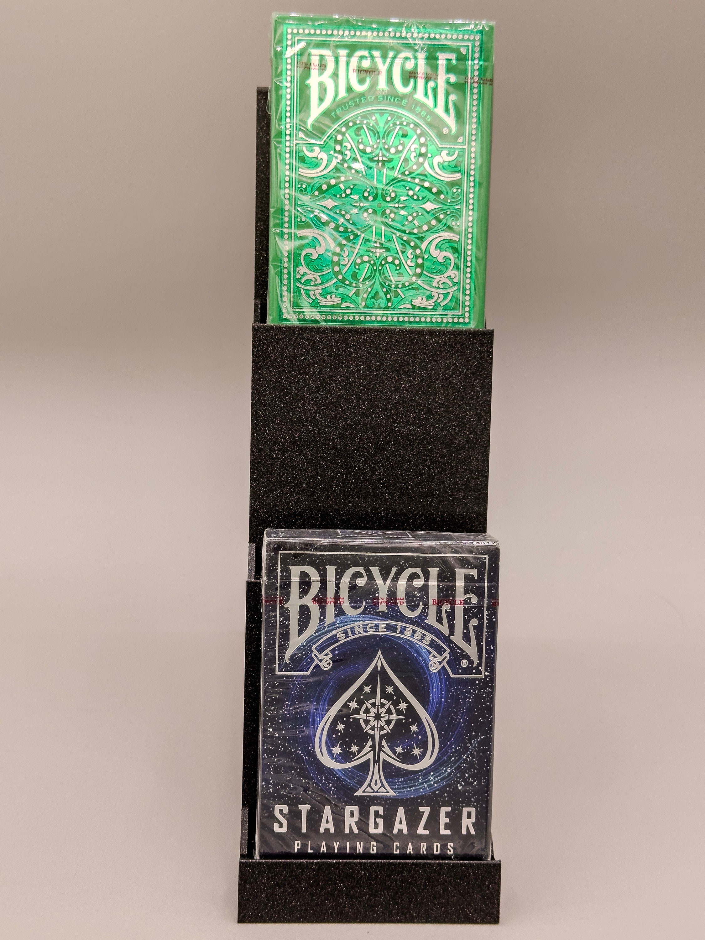 Playing Card Deck Display Rack Poker Deck Shelf Holder - Etsy
