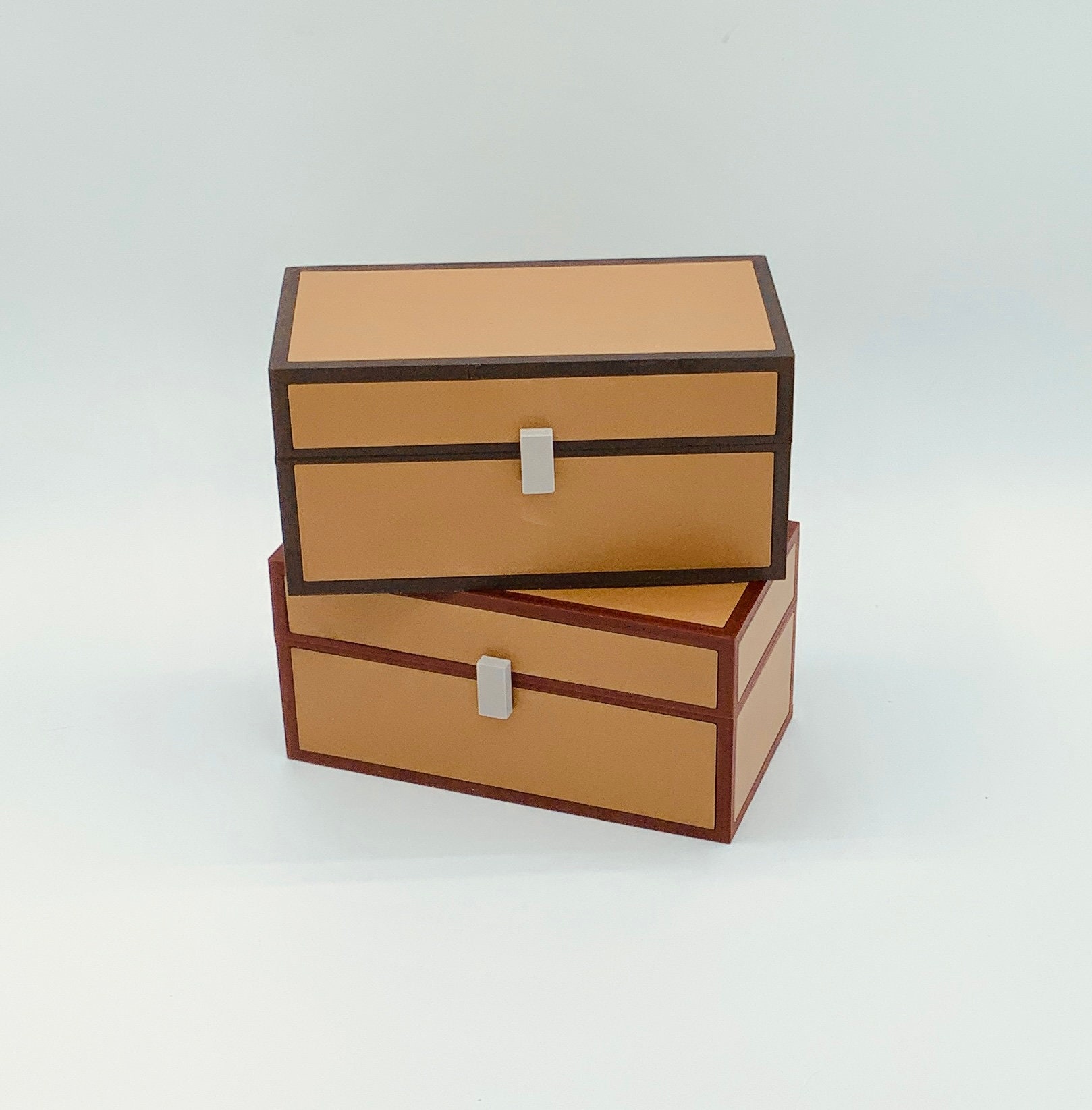 Double Chest Storage Box Minecraft Inspired 3D Printed - Etsy