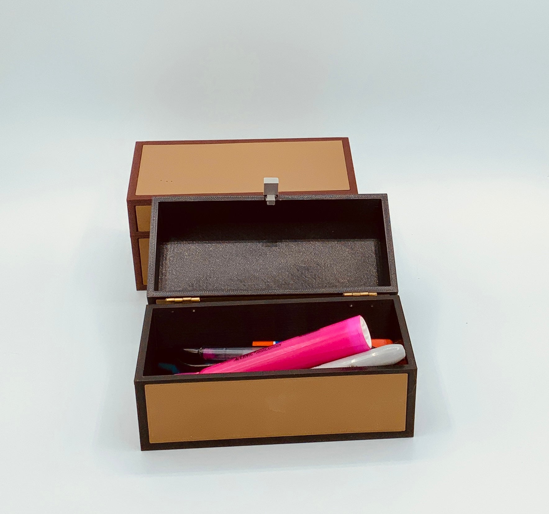 Double Chest Storage Box Minecraft Inspired 3D Printed - Etsy