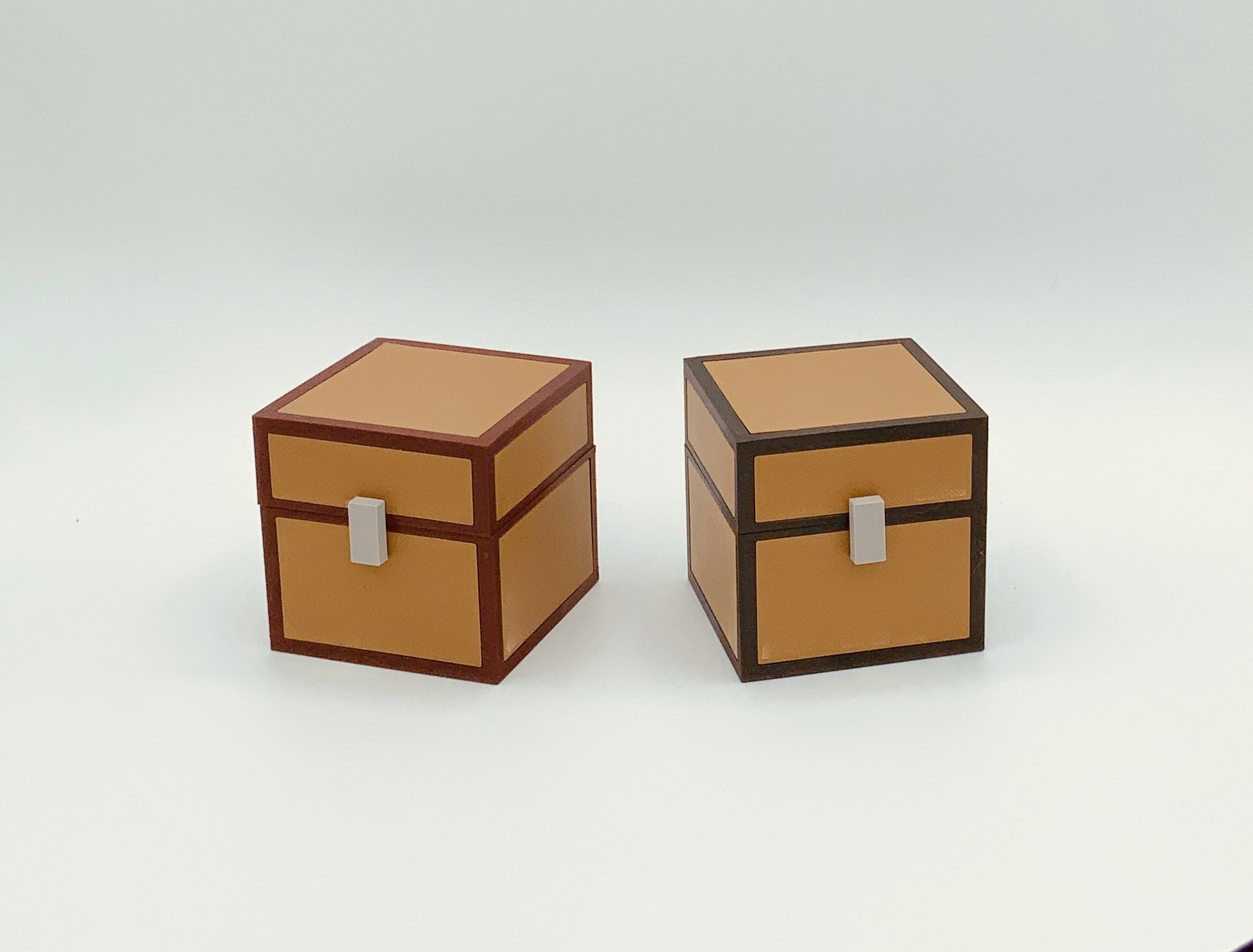 Single Chest Storage Box Minecraft Inspired 3D Printed - Etsy