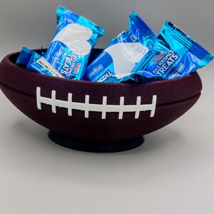 Football Snack Bowl 3D Printed NFL Mancave Men Football Enjoyer Gift ...