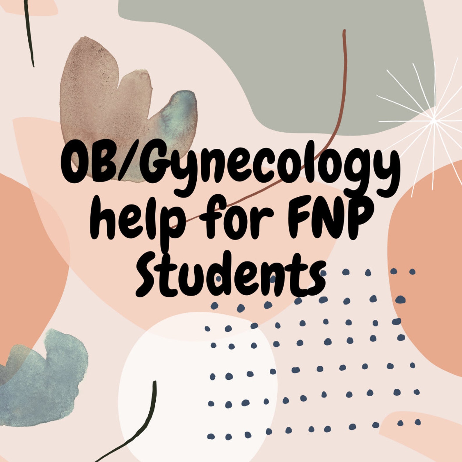 Gynecology Help for FNP Students - Etsy