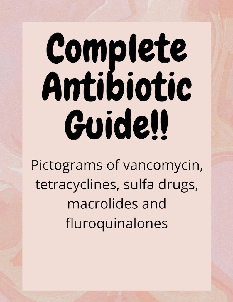 Complete Antibiotic Bundle!! // NURSING STUDENTS // Pharmacology Help ...