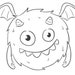 50 Page Bundle of Monster Colouring Pages for Kids. Digital Download - Etsy
