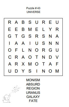 Word Search Puzzles | 101 Printable Puzzle Pages for Kids | Digital ...