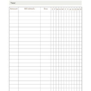 Financial Planner Bundle, Printable Budget Planner, Finance Savings ...