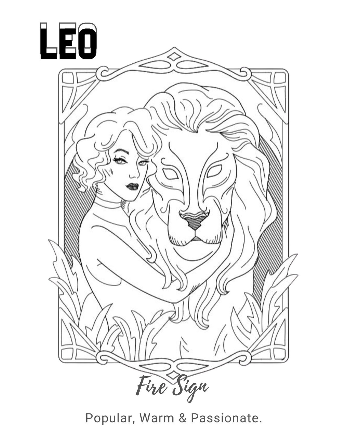 Zodiac Colouring Pages, Zodiac Pintable's, Colouring Activities ...