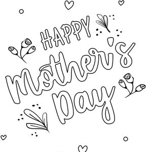 60 Page Bundle of Mothers Day Colouring Pages for Kids. Digital ...