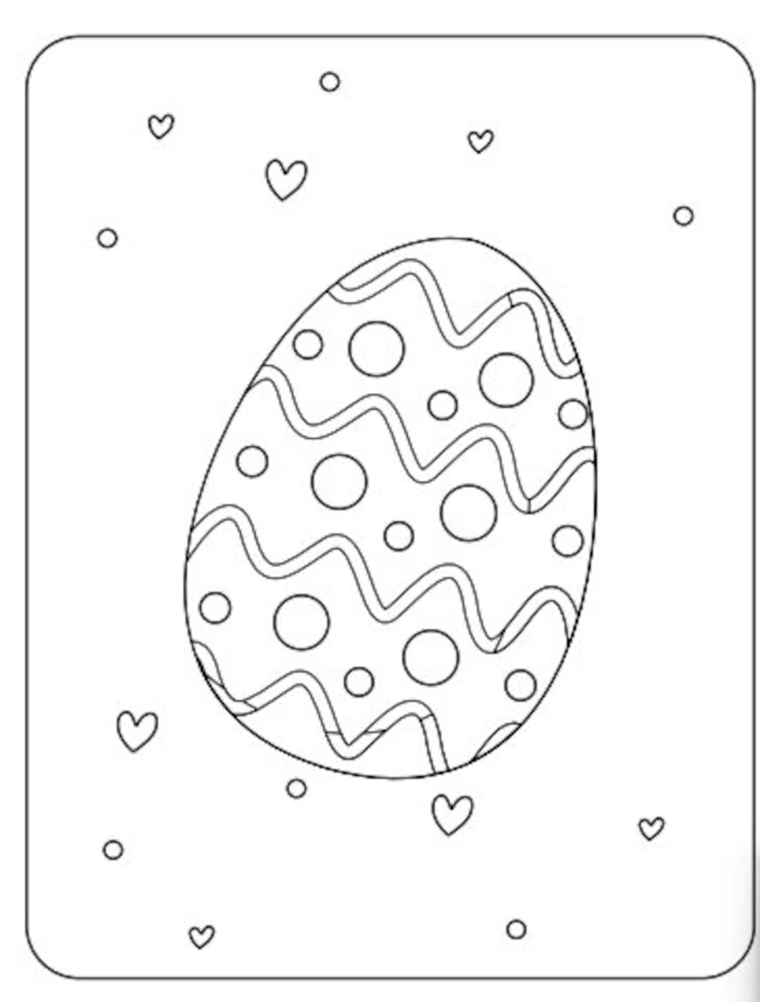100 Page Bundle of Easter Colouring Pages for Kids. Digital Download - Etsy