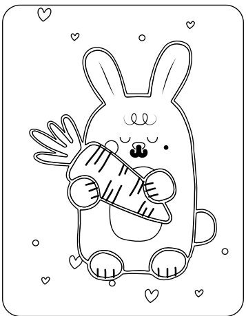 100 Page Bundle of Easter Colouring Pages for Kids. Digital Download - Etsy
