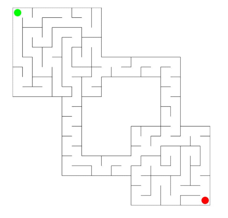 Printable Maze Puzzle Pages | 100 Assorted Mazes | Activity Maze ...