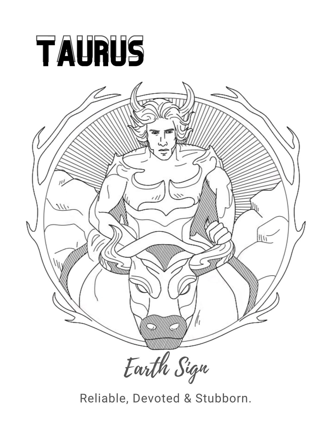 Zodiac Colouring Pages, Zodiac Pintable's, Colouring Activities ...