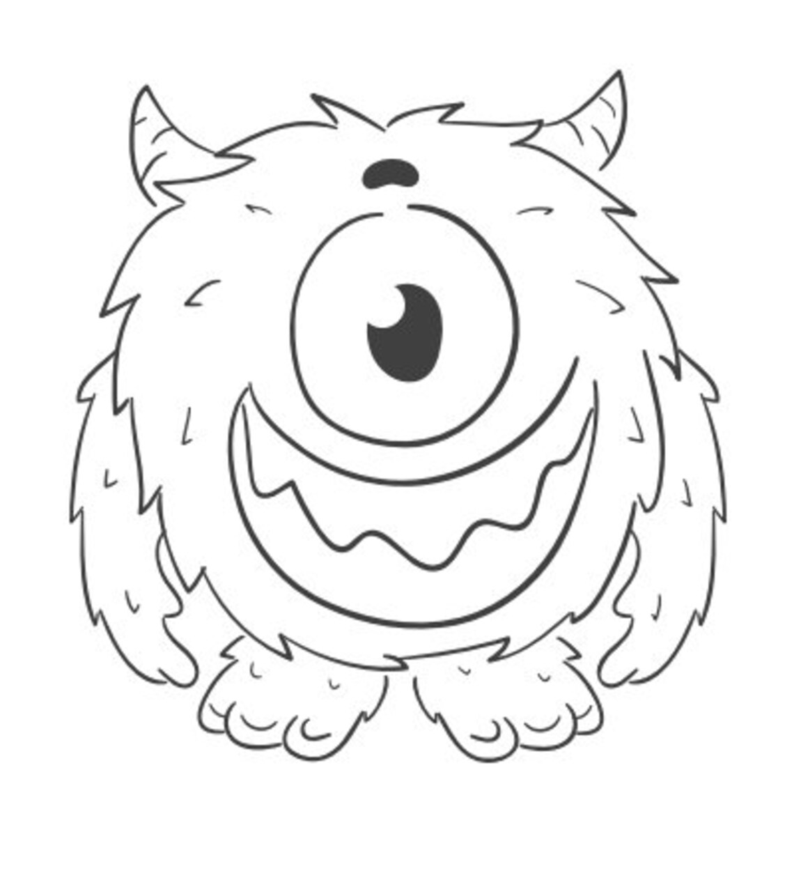 50 Page Bundle of Monster Colouring Pages for Kids. Digital Download - Etsy