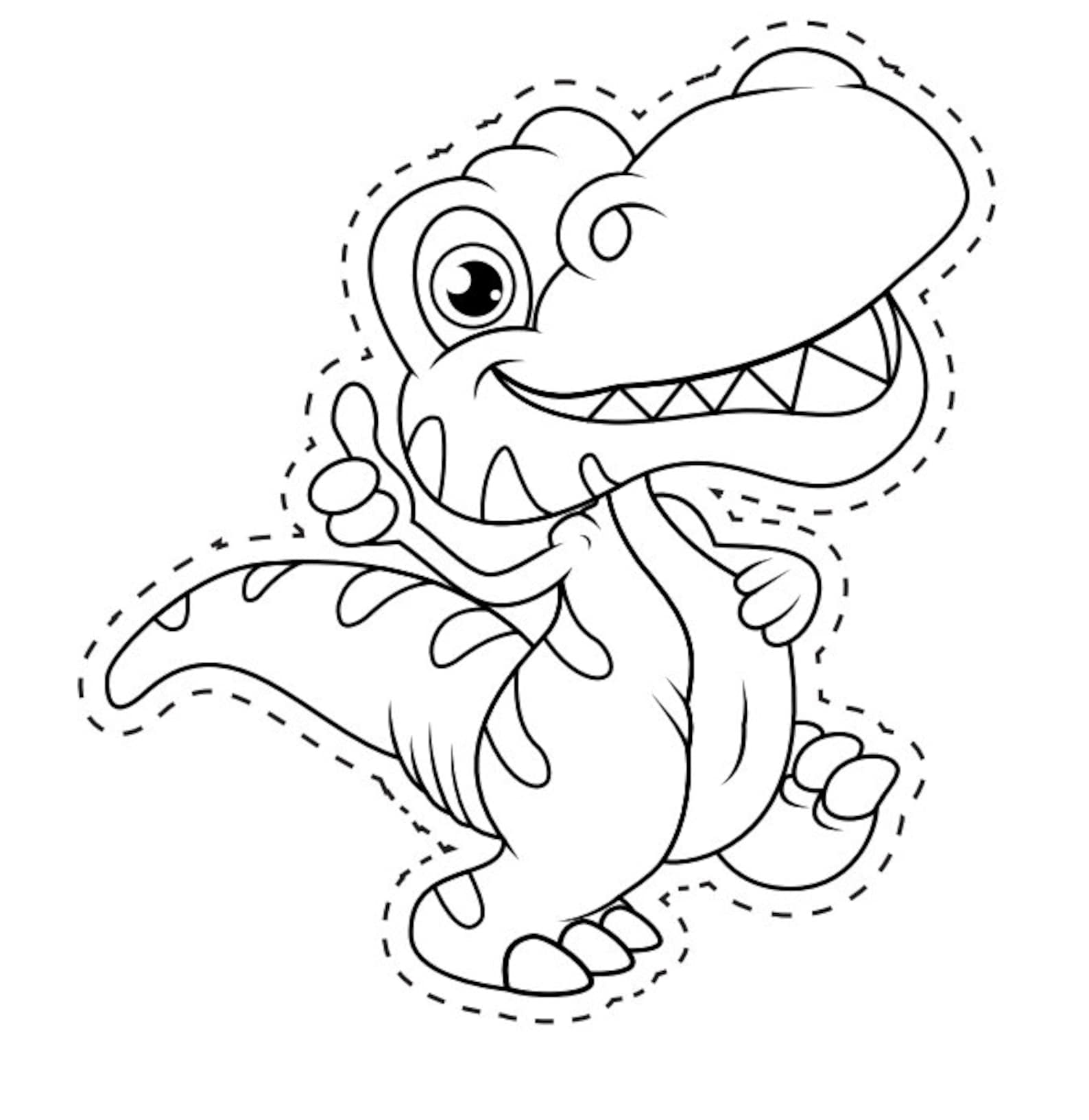 20 Dinosaur Scissor Skills Activities. Printable Dinosaur Activity ...